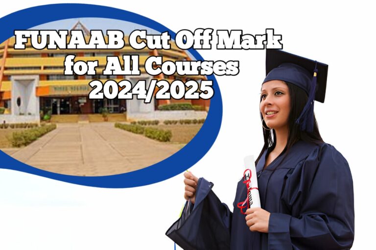 FUNAAB Cut Off Mark for All Courses 2025/2026