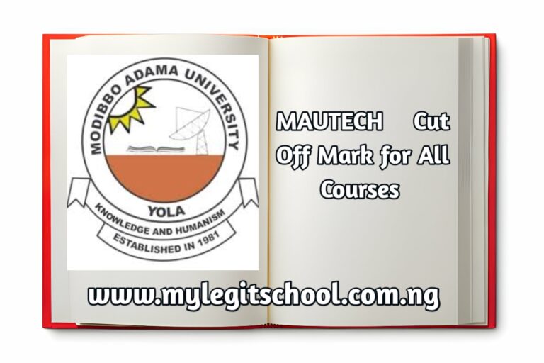 Approved MAUTECH Cut Off Mark for All Courses 2025/2026 is Out - My ...